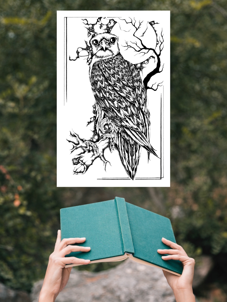 First look at original artwork for Chained Birds: A True Crime Memoir