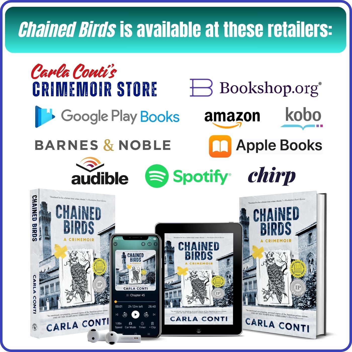 Chained Birds glossary of acronyms and prison lingo